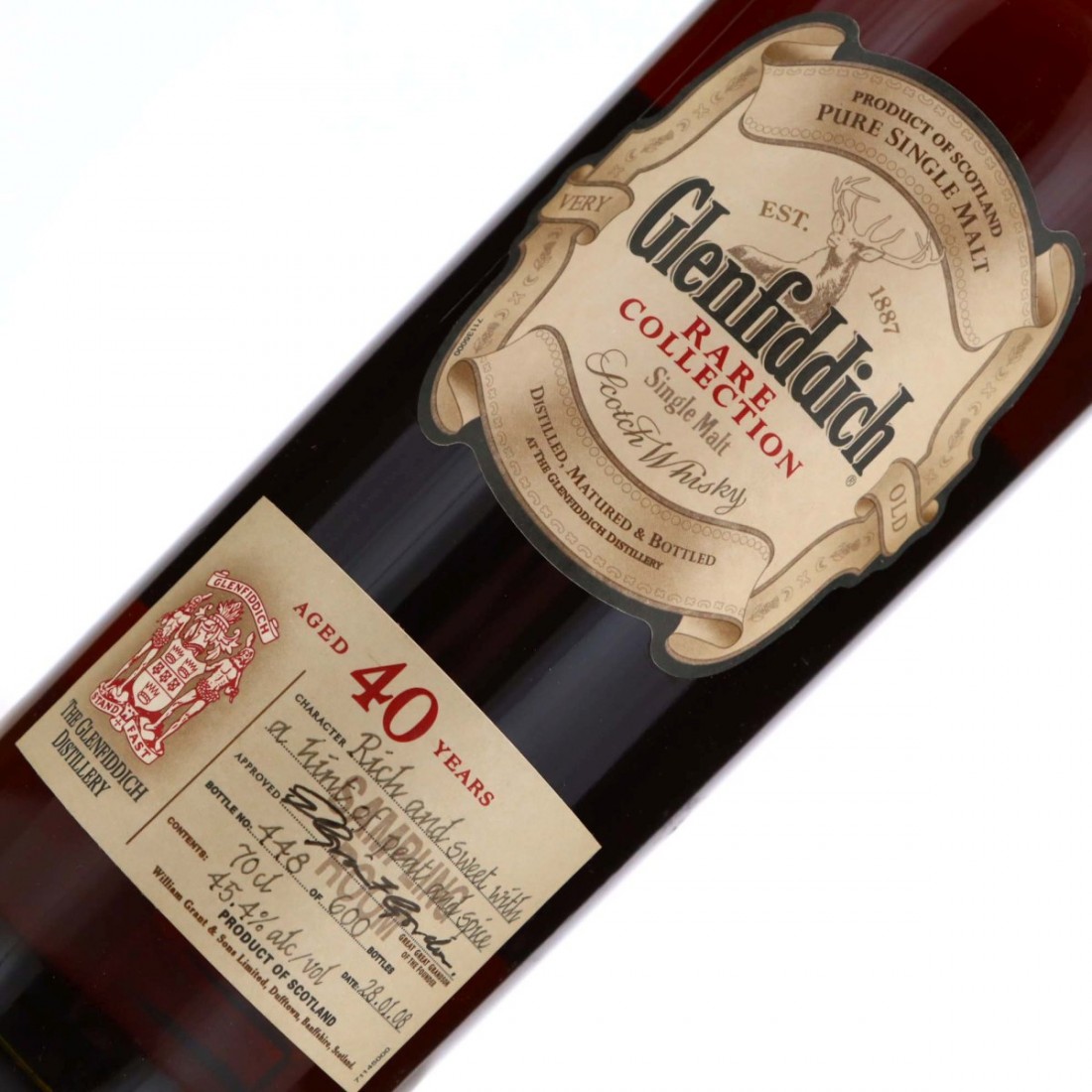 Glenfiddich 40 Year Old Rare Collection 2008 | Whisky Auctioneer
