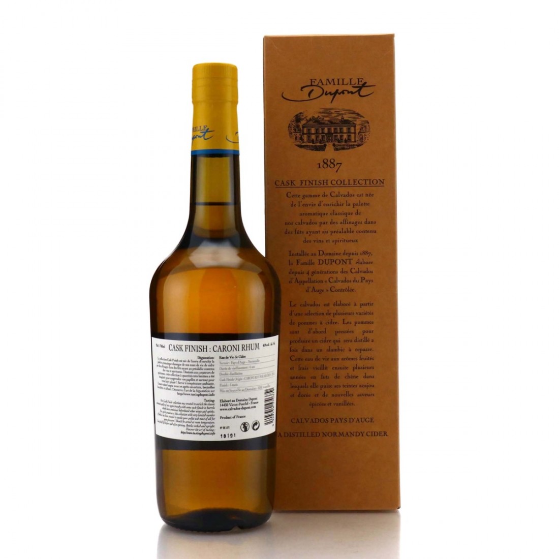 Dupont Cask Finish Collection Caroni | Whisky Auctioneer