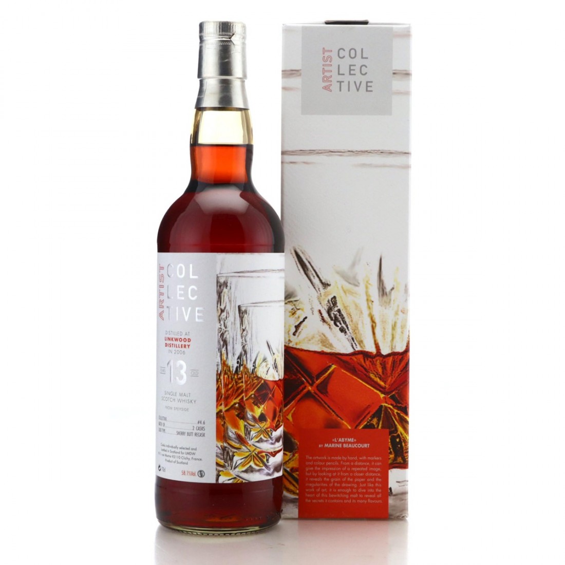 Linkwood 2006 Artist Collective 13 Year Old #4.6 | Whisky Auctioneer