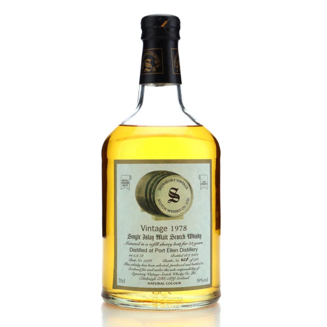 Port Ellen 1978 Signatory Vintage 23 Year Old #5268 | Whisky Auctioneer
