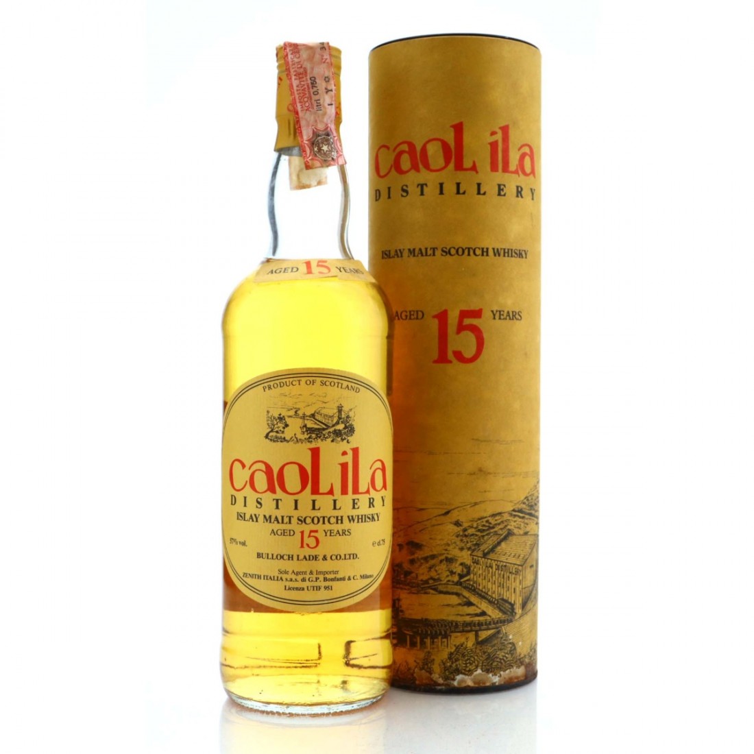 Caol Ila 15 Year Old Bulloch Lade 57% 1980s / Zenith Import | Whisky ...