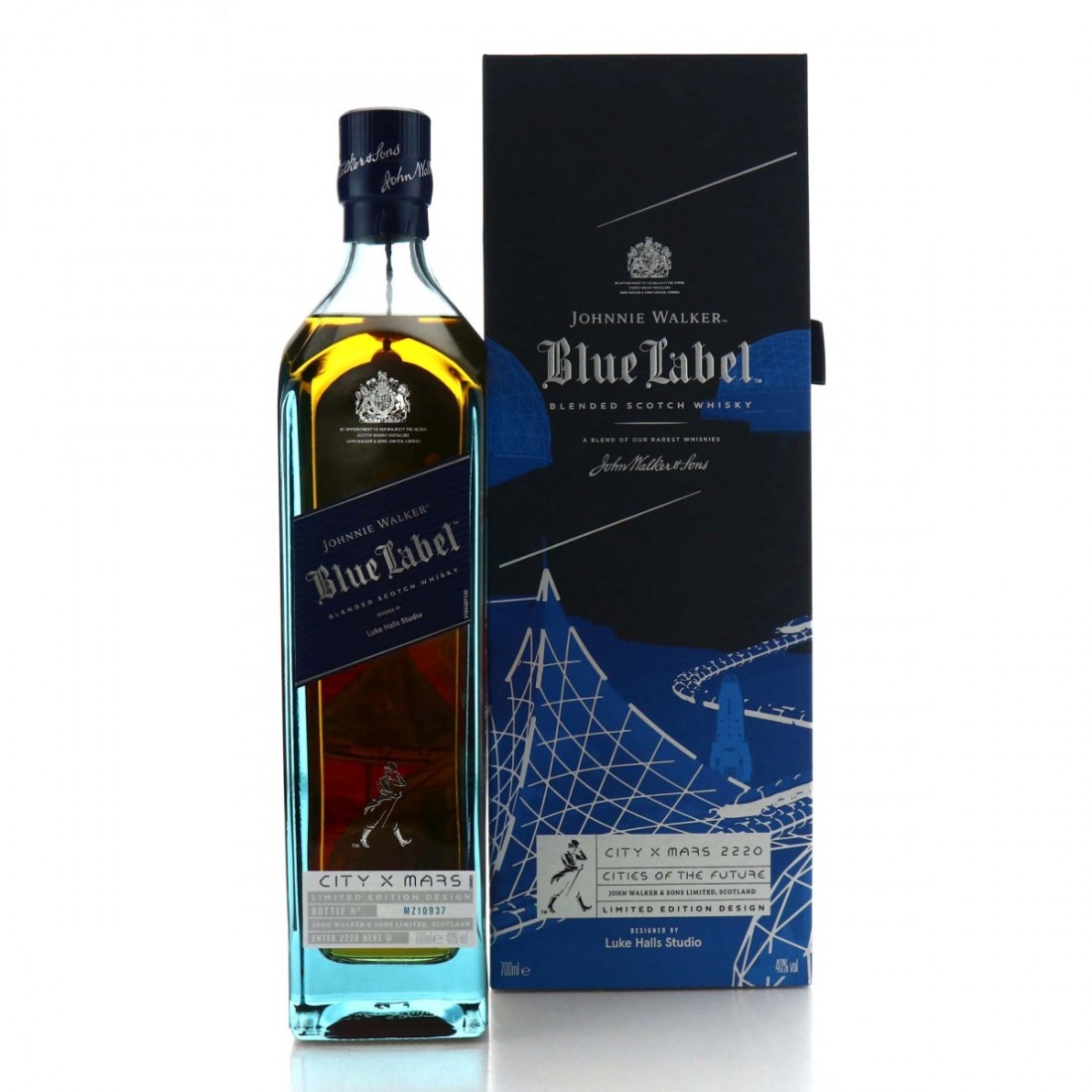 Johnnie Walker Blue Label Cities of the Future / City X Mars 2220 ...