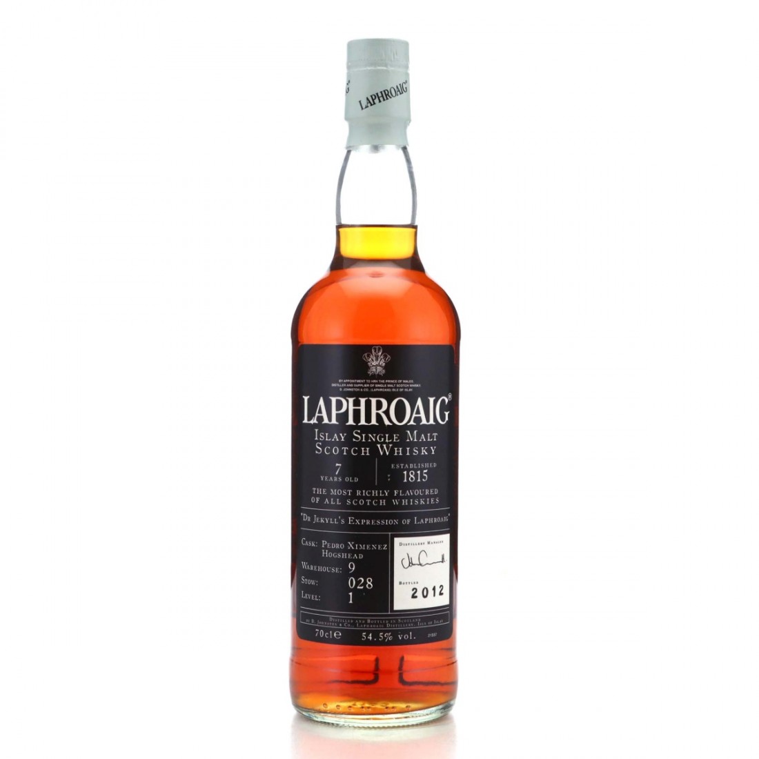 Laphroaig 7 Year Old PX Hogshead / Dr Jekyll's | Whisky Auctioneer