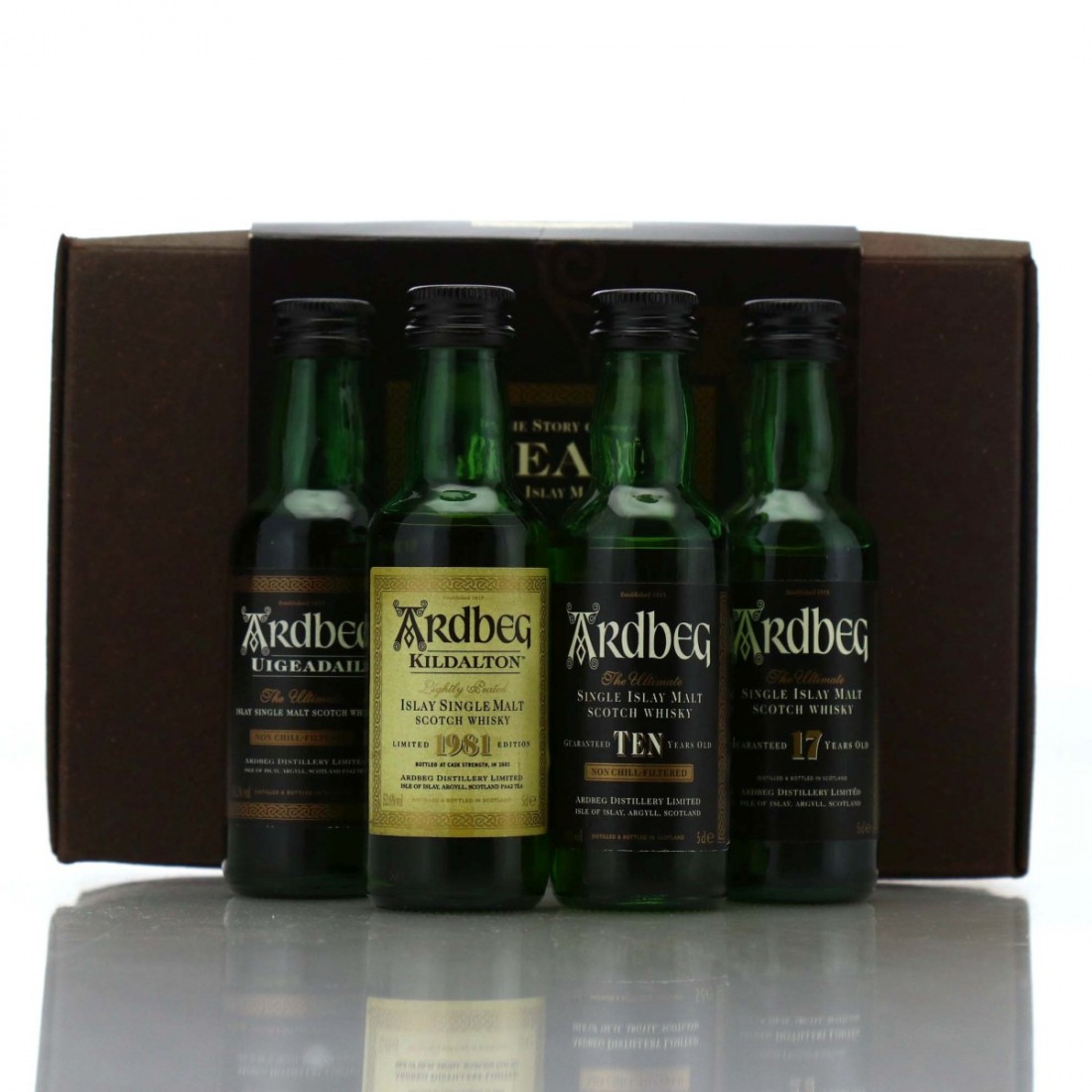 Ardbeg The Story of Peat Miniature Gift Pack | Whisky Auctioneer