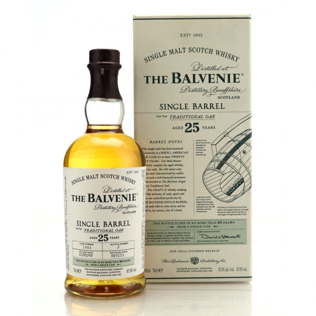 Balvenie 1989 Single Barrel 25 Year Old #1864 | Whisky Auctioneer