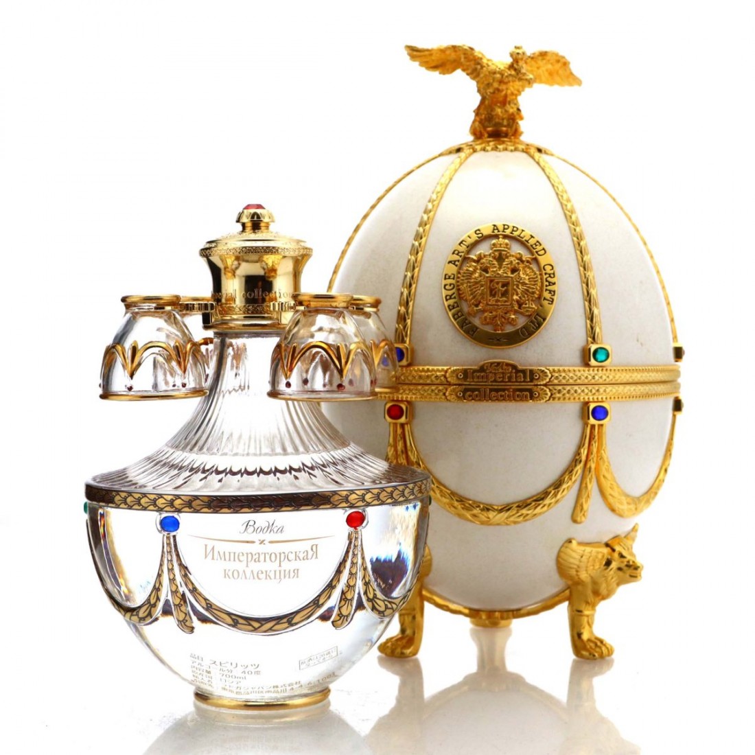 Faberge Art's Applied Craft Imperial Collection Super Premium Vodka ...