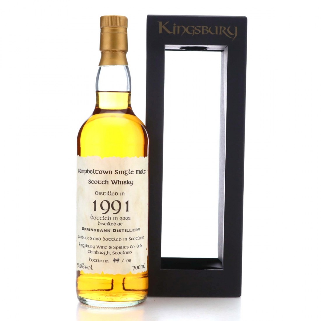 Springbank 1991 Kingsbury 30 Year Old Celtic Label | Whisky Auctioneer