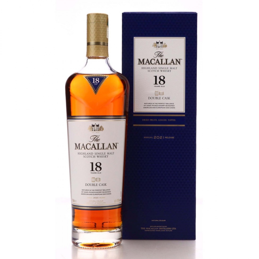 Macallan 18 Year Old Double Cask 2021 Release | Whisky Auctioneer