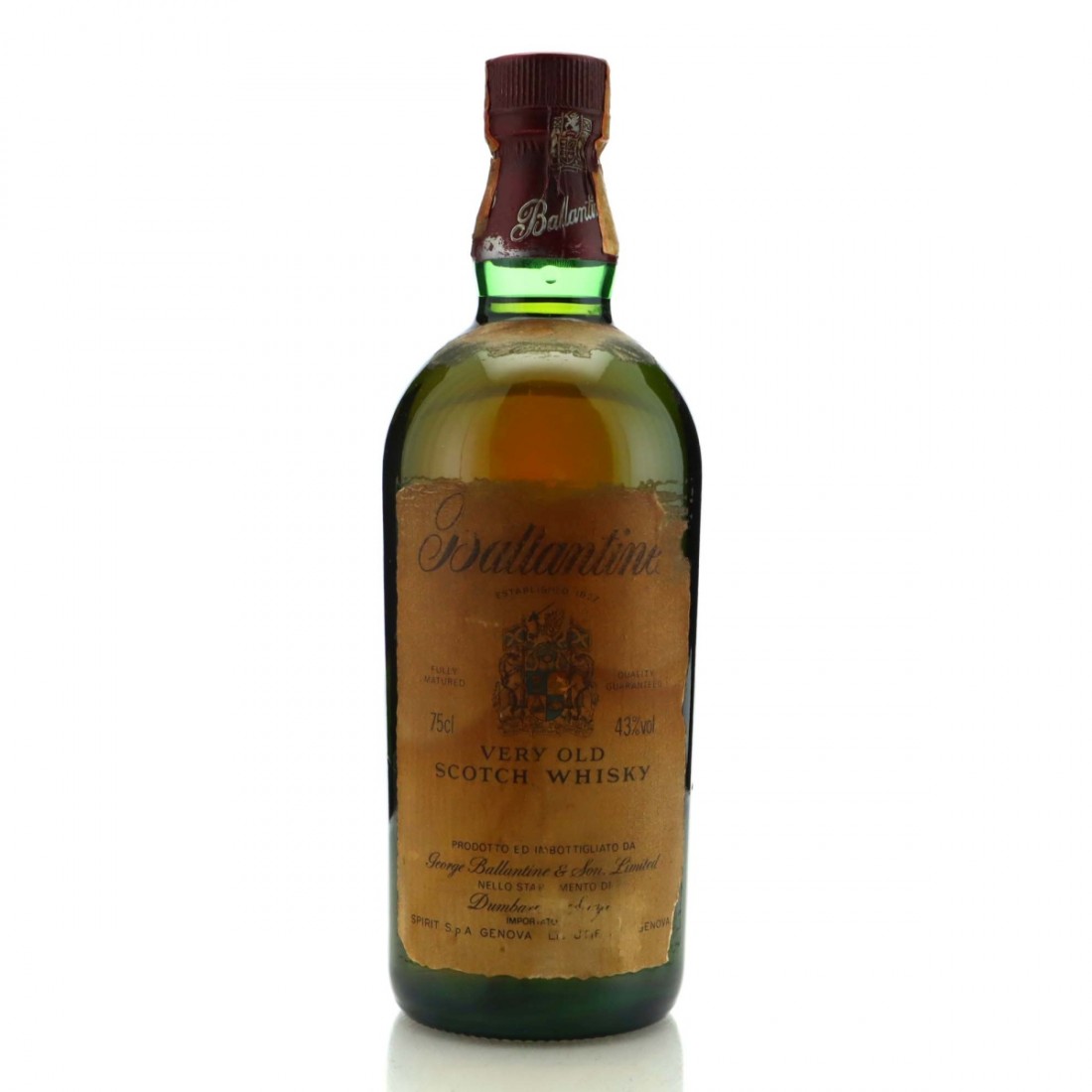 Ballantine's Very Old Scotch Whisky 1980s / Spirit Import | Whisky ...