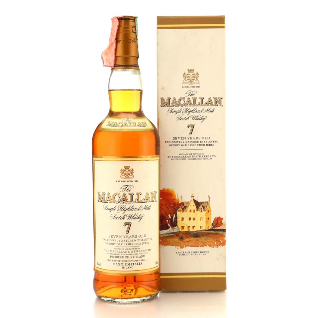Macallan 7 Year Old Maxxium Italia | Whisky Auctioneer