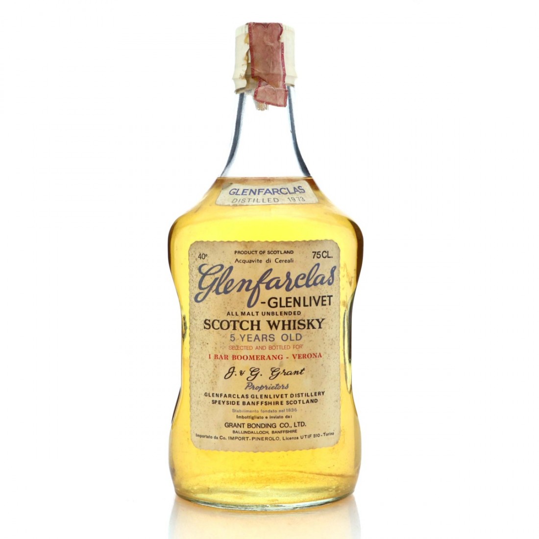 Glenfarclas 1973 5 Year Old 2 Litre / Co. Pinerolo Import | Whisky ...