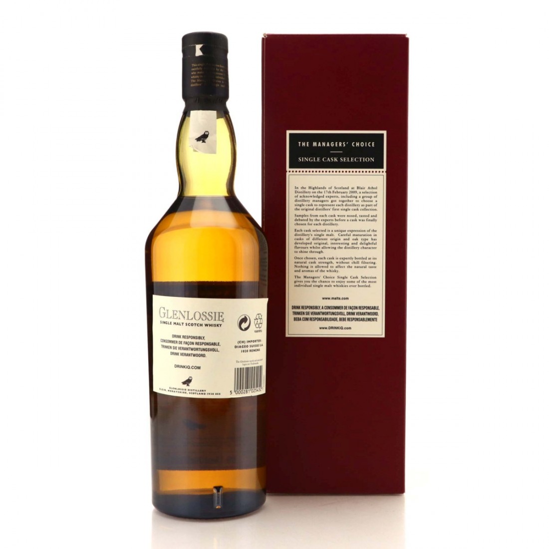 Glenlossie 1999 Managers' Choice | Whisky Auctioneer