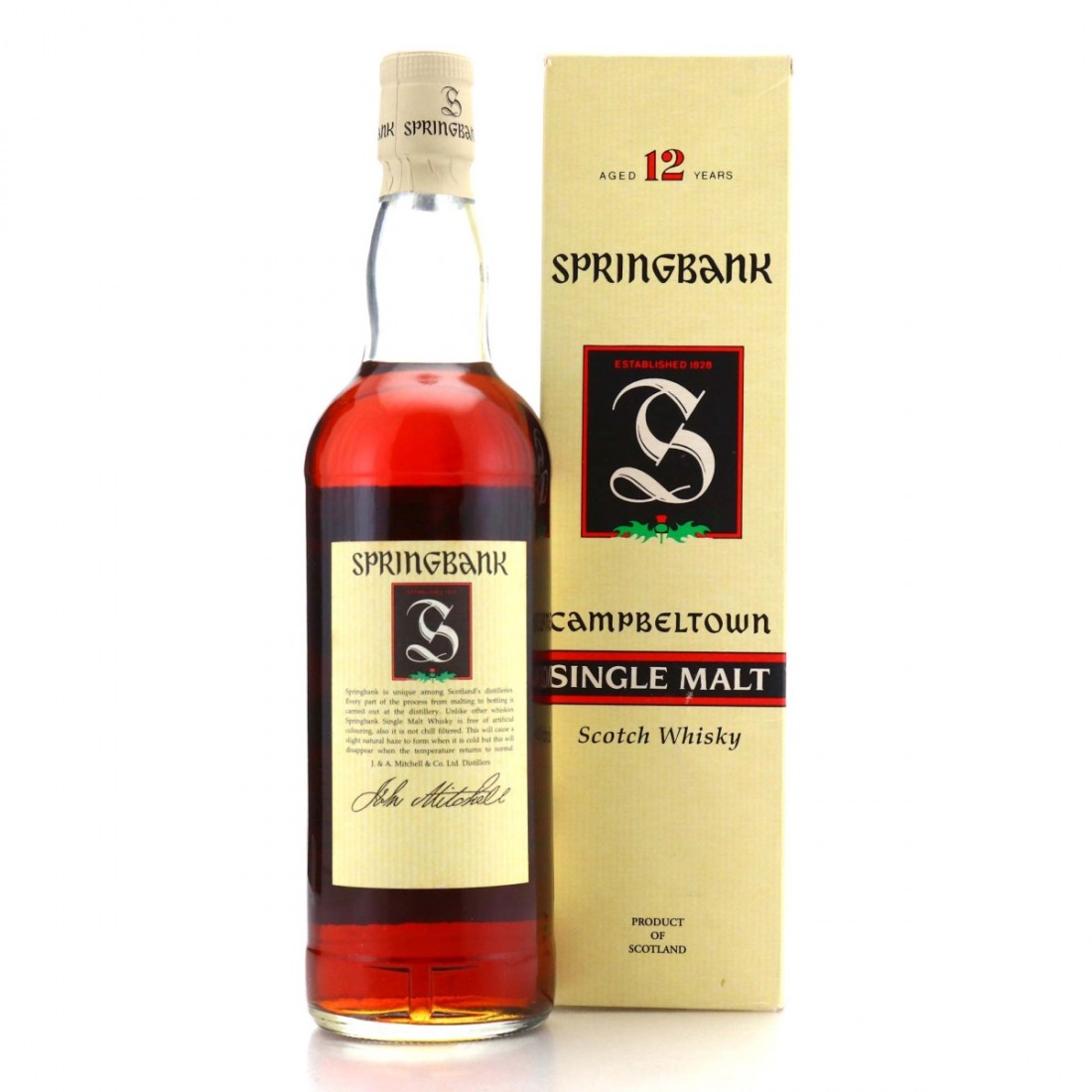 Springbank 12 Year Old Green Thistle 1990s | Whisky Auctioneer