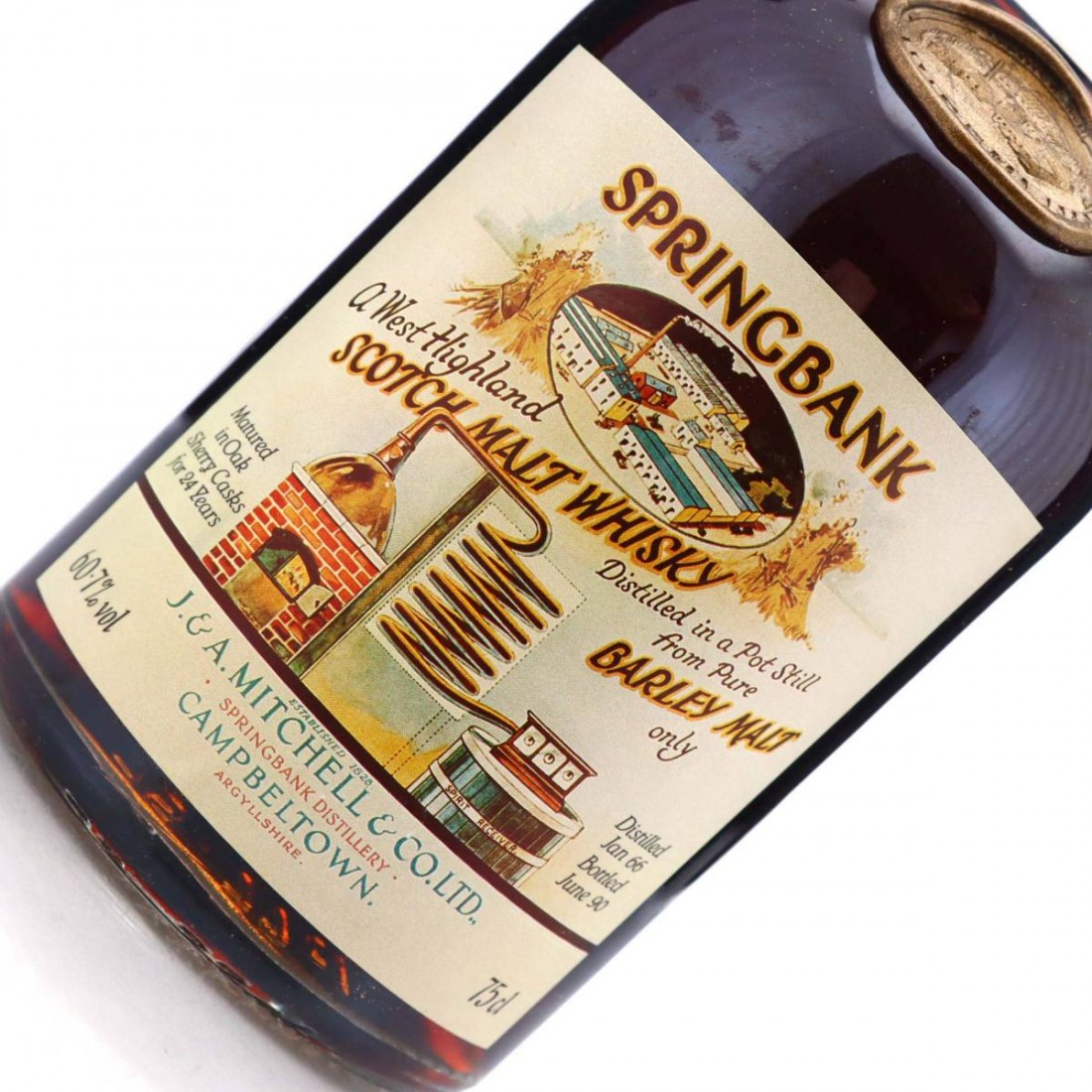 Springbank 1966 Sherry Cask 24 Year Old #441 / Local Barley | Whisky ...
