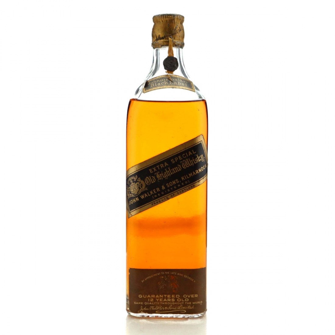 Johnnie Walker Black Label 1950s | Whisky Auctioneer
