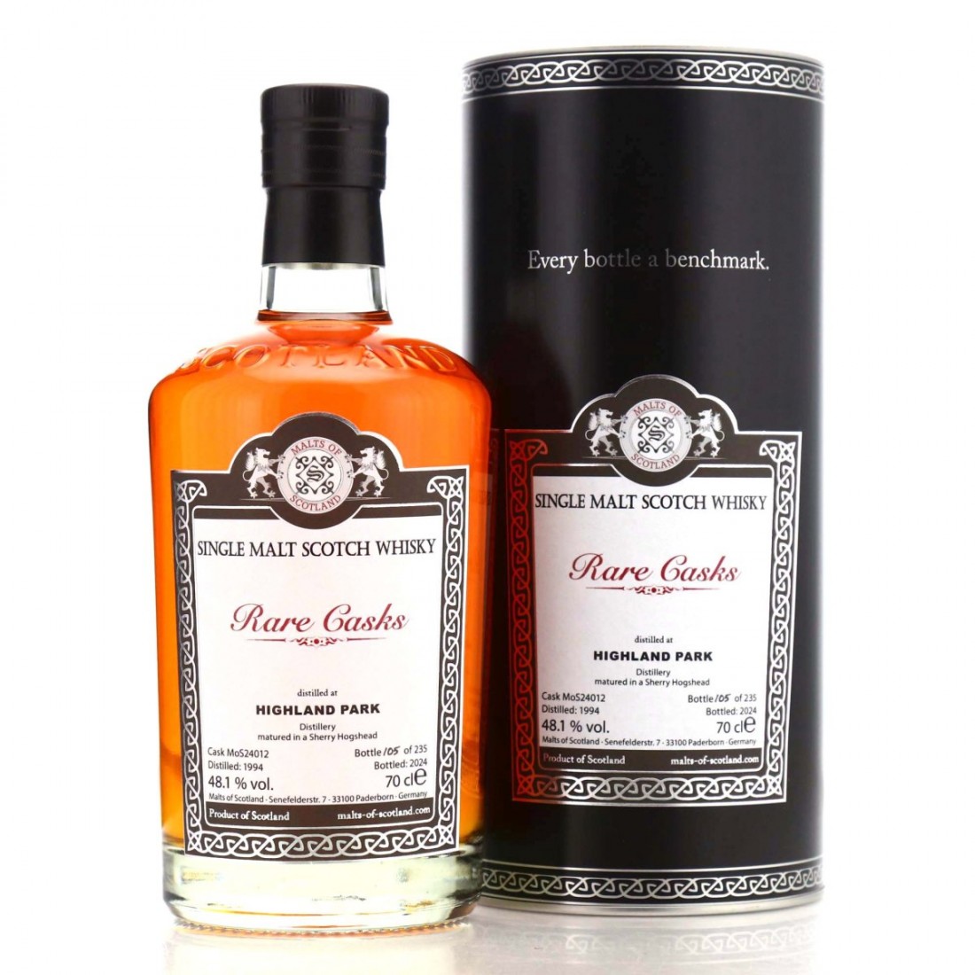 Highland park 1994 Malts of Scotland Sherry Hogshead / Rare Casks ...