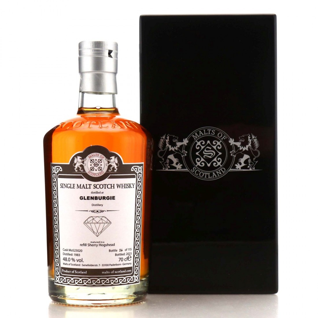 Glenburgie 1983 Malts of Scotland Sherry Hogshead | Whisky Auctioneer
