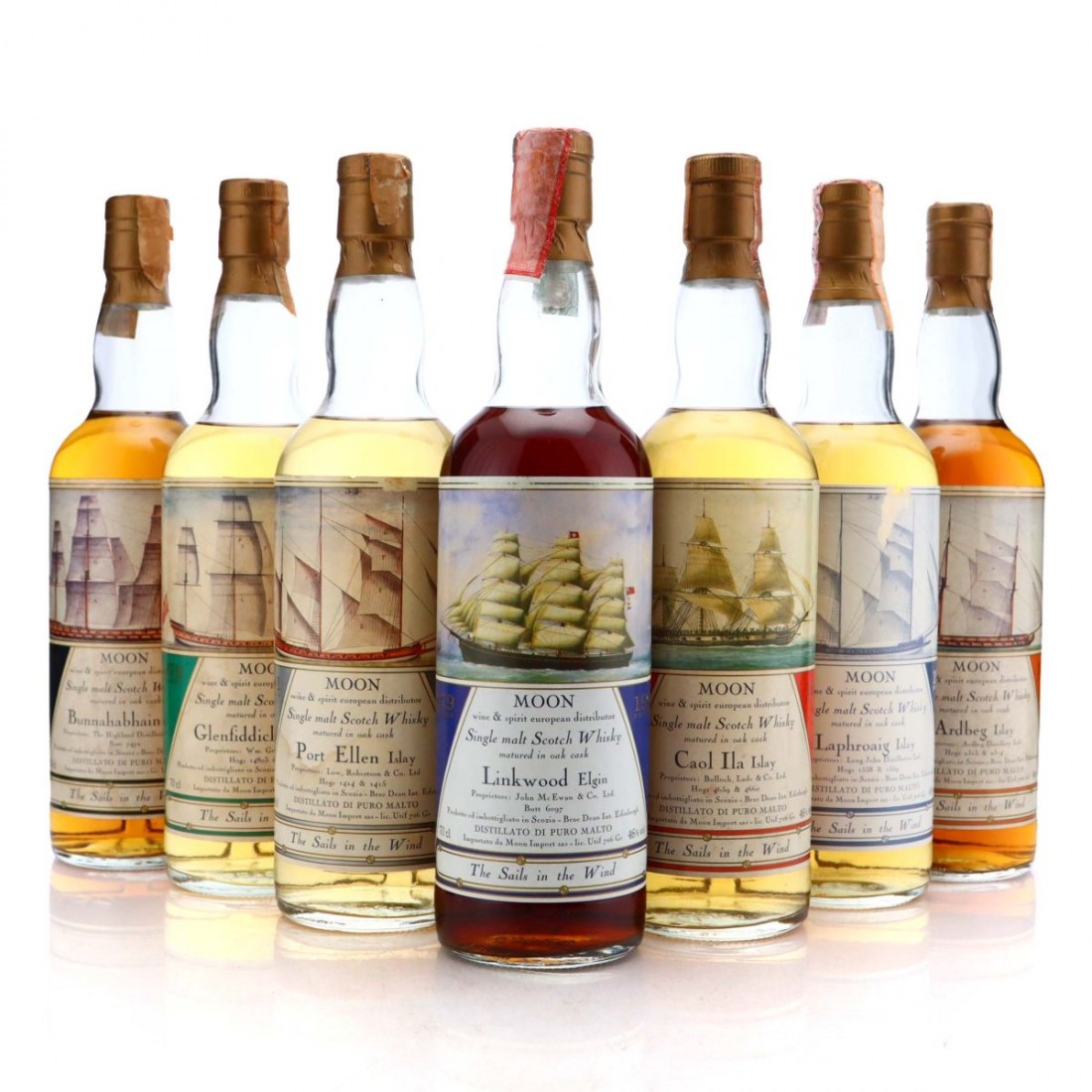The sails in the wind Moon Import Set | Whisky Auctioneer