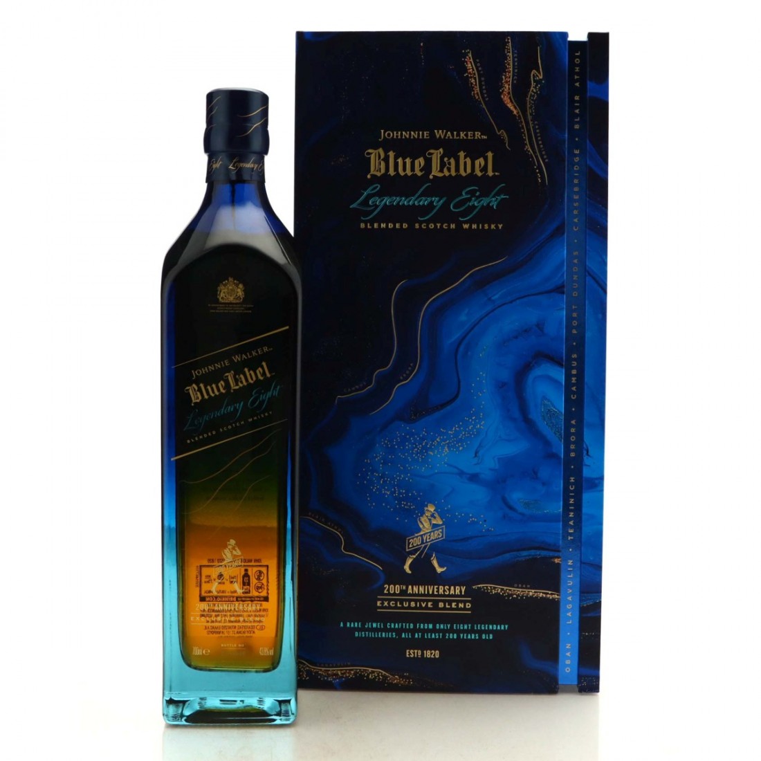 Johnnie Walker Blue Label Legendary Eight 200th Anniversary | Whisky ...