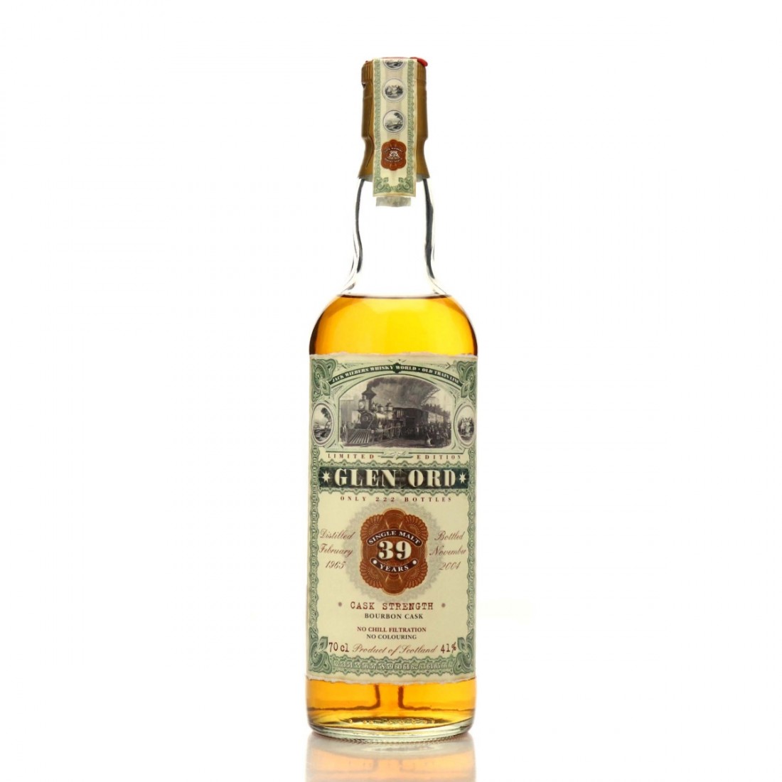 Glen Ord 1965 Jack Wiebers 39 Year Old / Old Train Line | Whisky Auctioneer