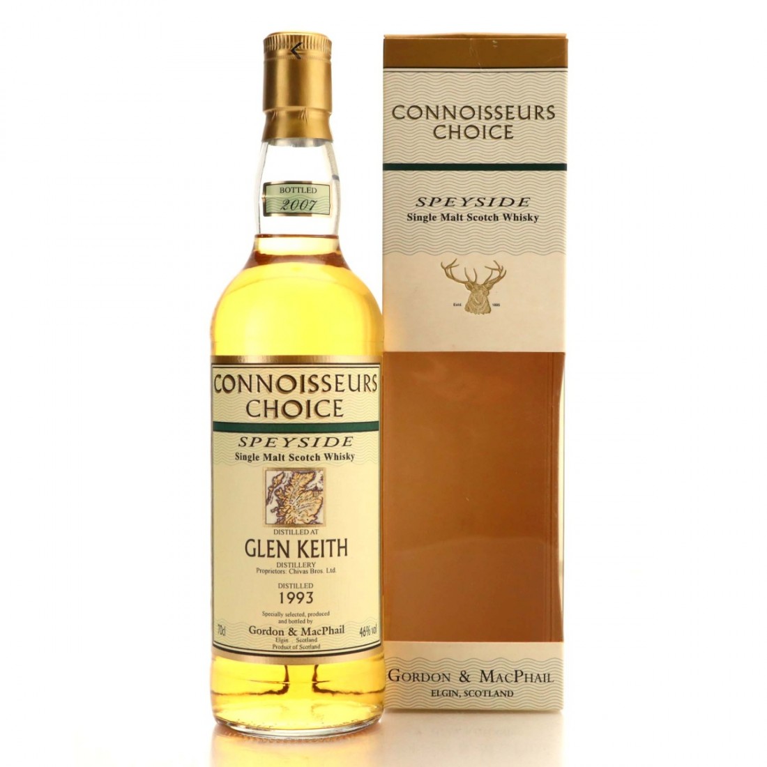 Glen Keith 1993 Gordon and MacPhail bottled 2007 | Whisky Auctioneer