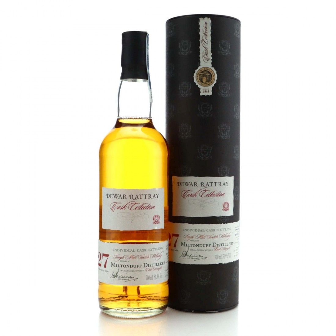Miltonduff 1980 Dewar Rattray 27 Year Old | Whisky Auctioneer