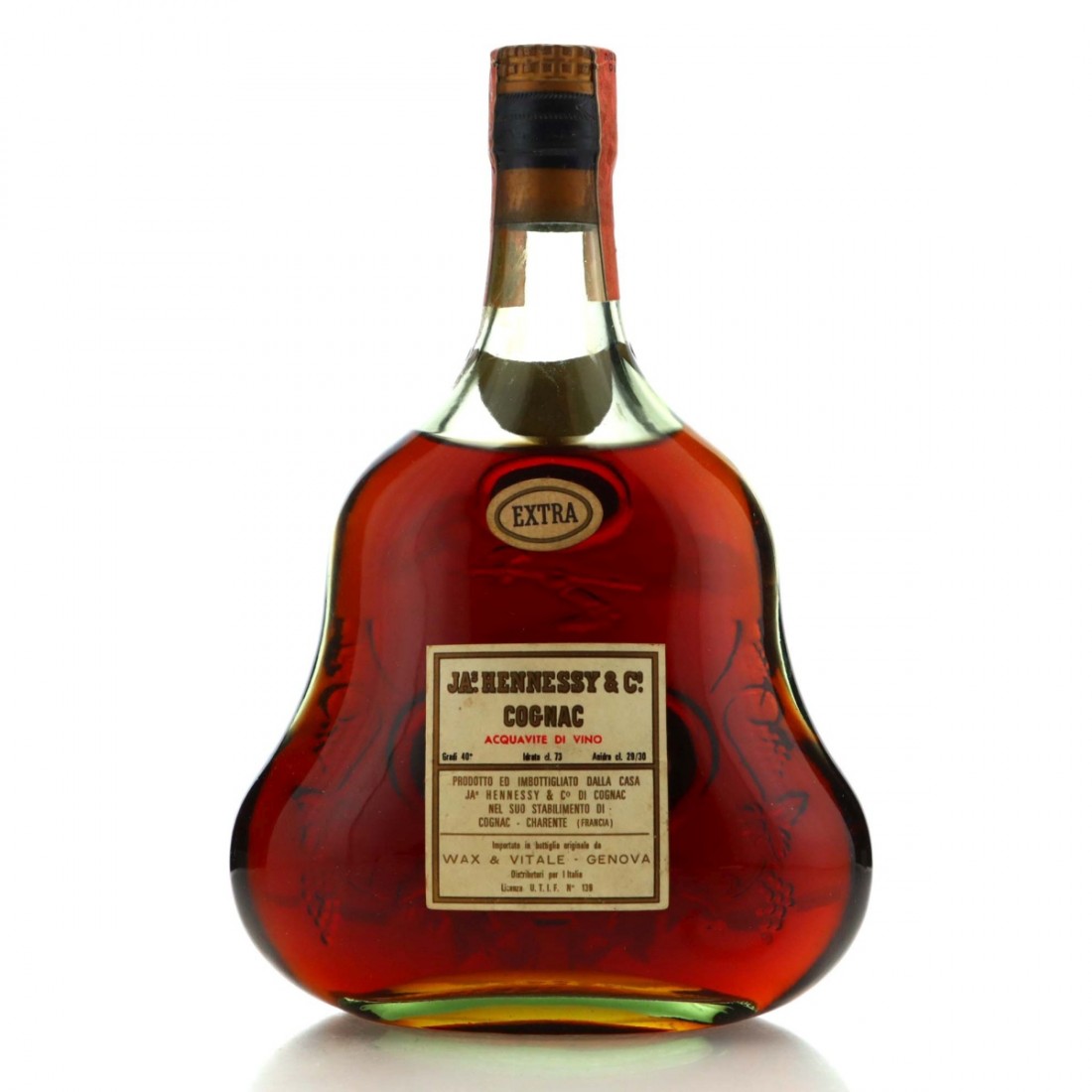 Hennessy Extra Cognac 1970s / Wax & Vitale Import | Whisky Auctioneer