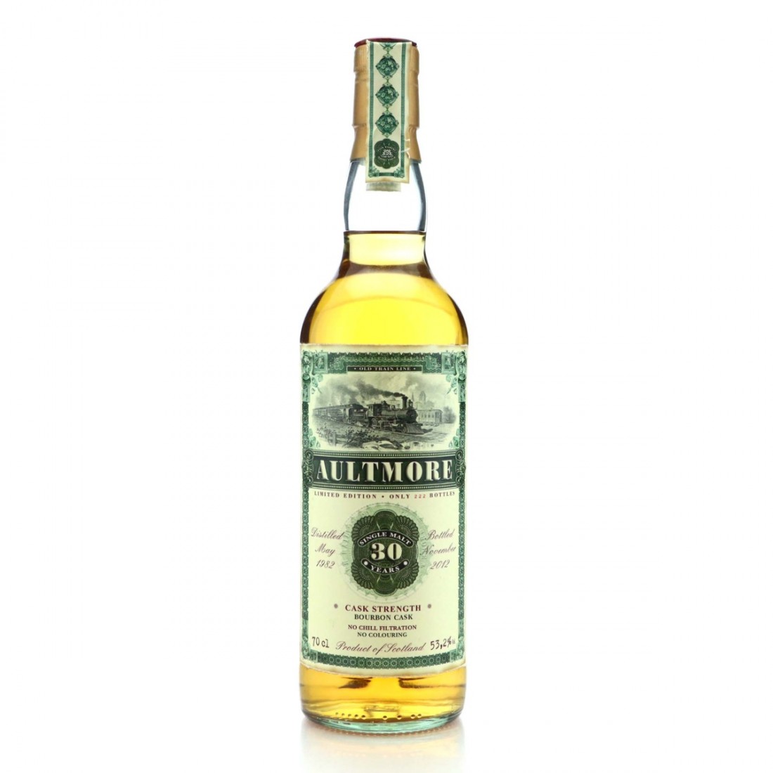 Aultmore 1982 Jack Wiebers 30 Year Old / Old Train Line | Whisky Auctioneer