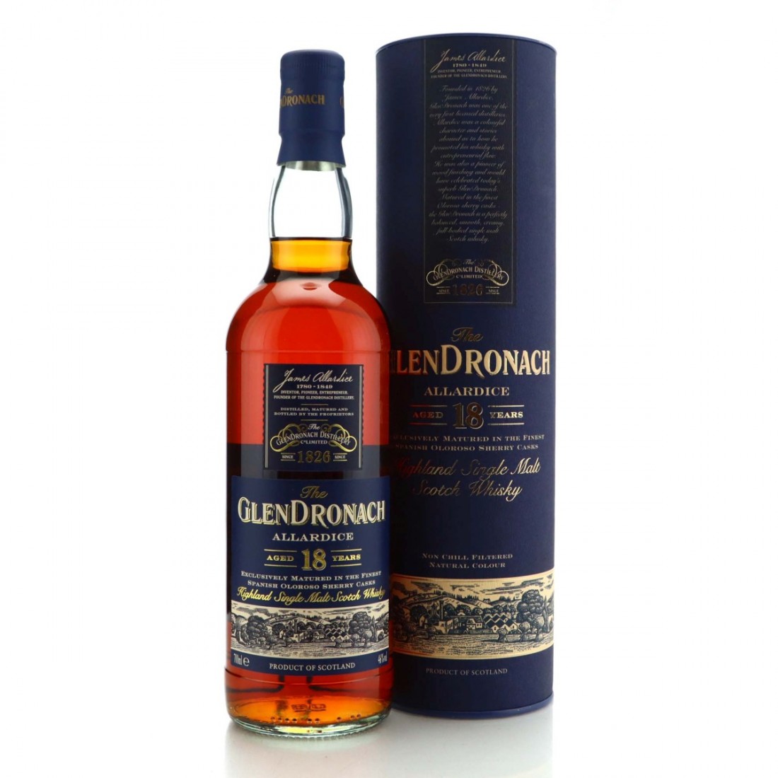 Glendronach 18 Year Old Allardice 2018 Release | Whisky Auctioneer