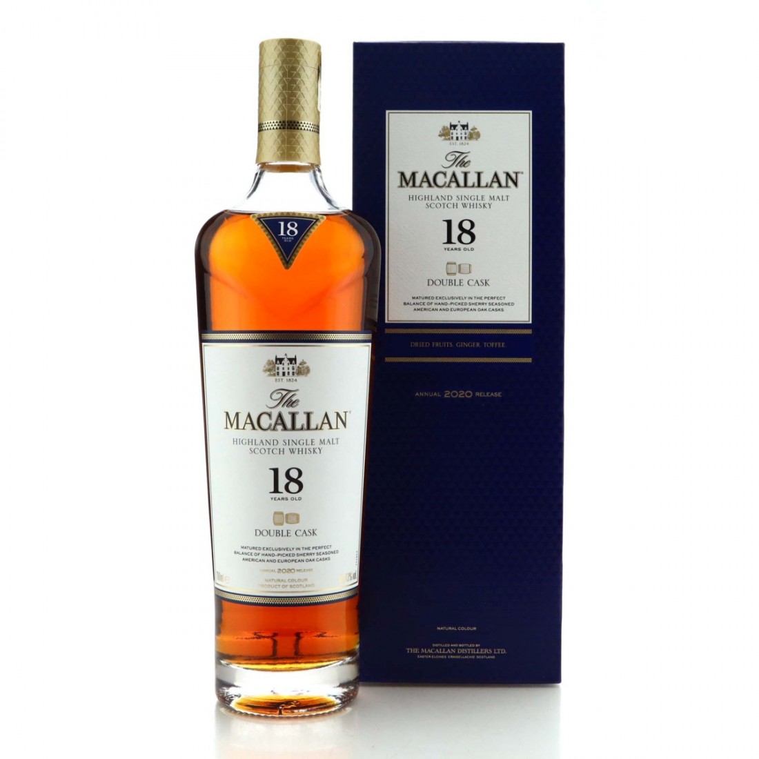 Macallan 18 Year Old Double Cask 2020 Release | Whisky Auctioneer