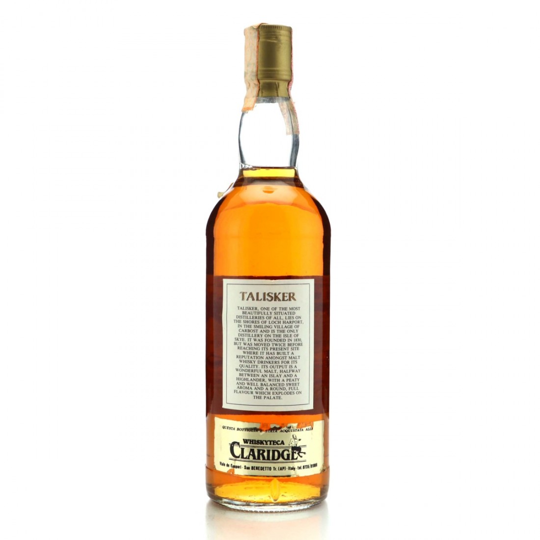 Talisker 1970 Intertrade 16 Year Old Cask Strength | Whisky Auctioneer