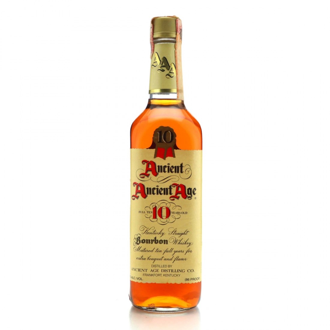 Ancient Ancient Age 10 Year Old Kentucky Straight Bourbon 1989 | Whisky ...