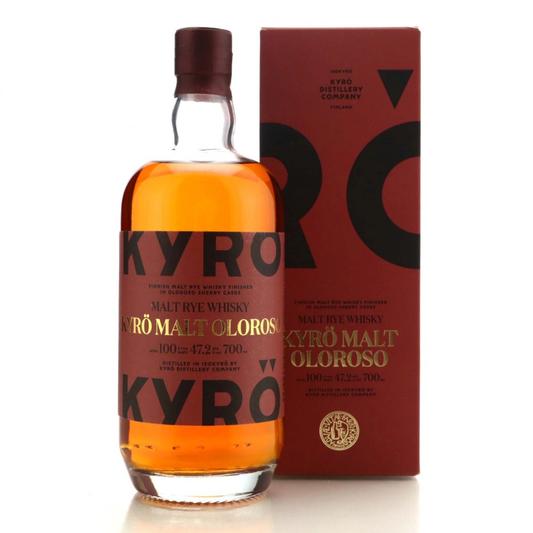 Kyro Oloroso Malt Rye Whisky | Whisky Auctioneer