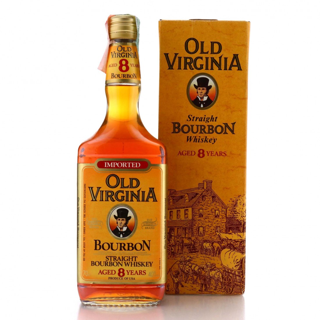 Old Virginia 8 Year Old Straight Bourbon 70cl | Whisky Auctioneer