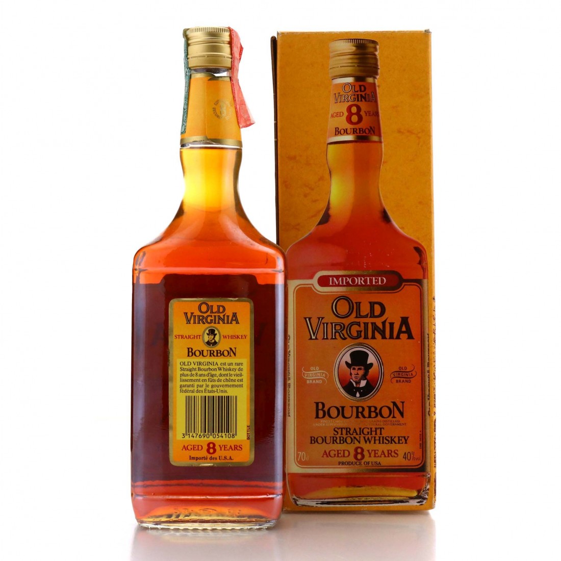 Old Virginia 8 Year Old Straight Bourbon 70cl | Whisky Auctioneer