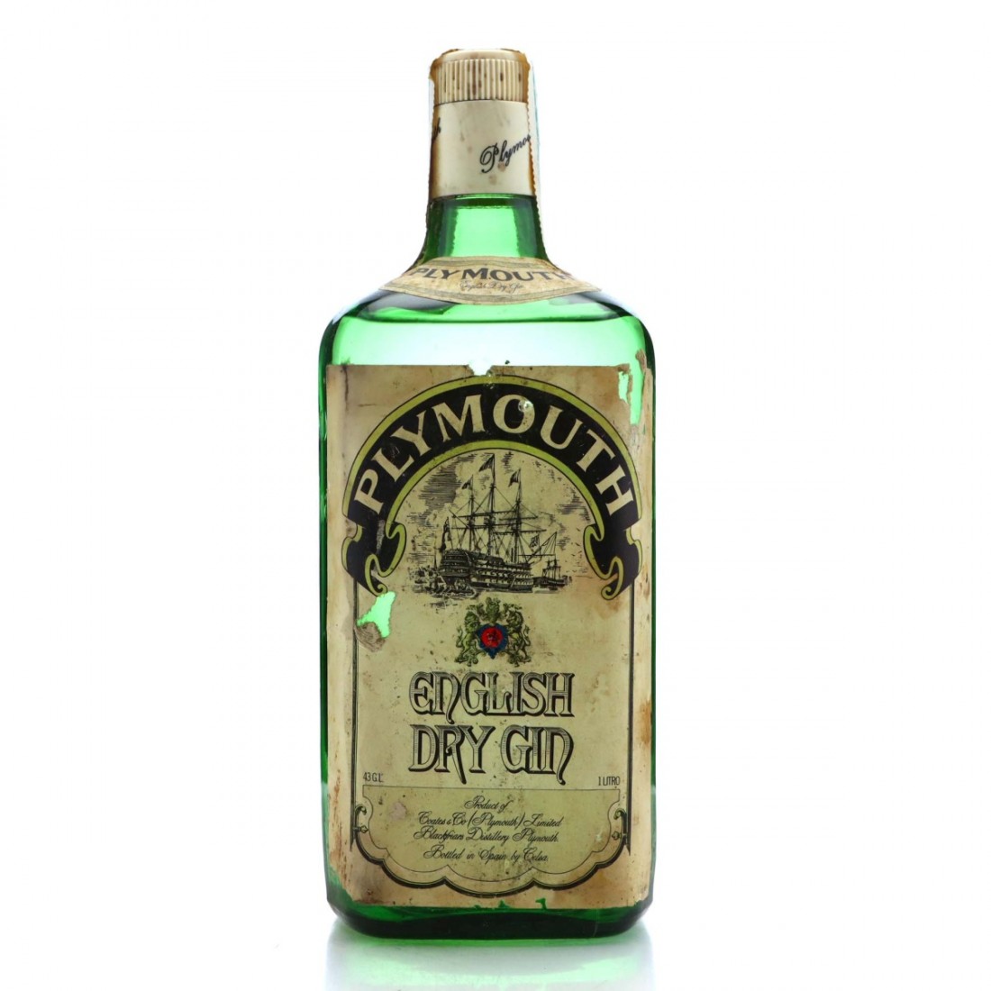 Plymouth English Dry Gin 1 Litre | Whisky Auctioneer