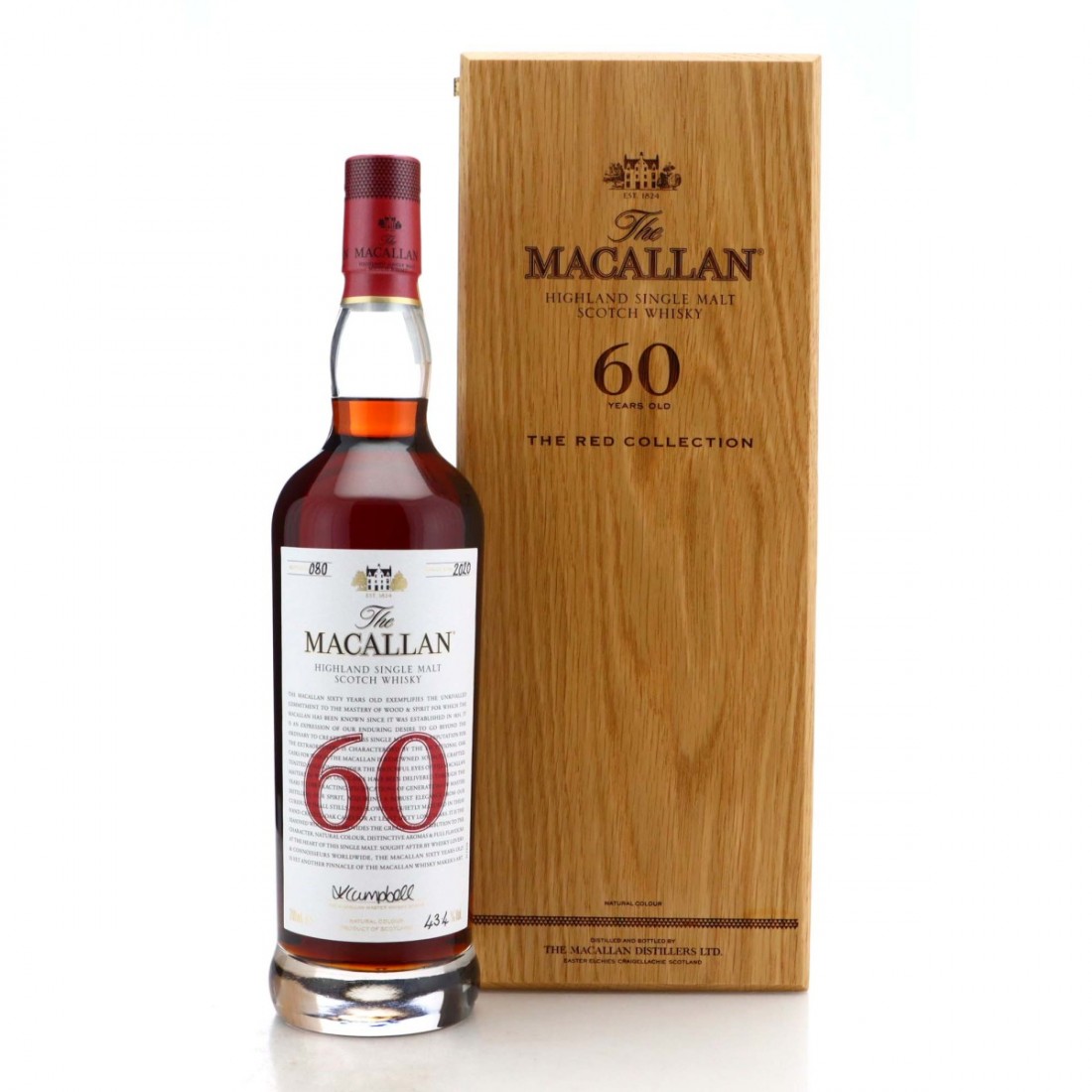 Macallan 60 Year Old The Red Collection | Whisky Auctioneer