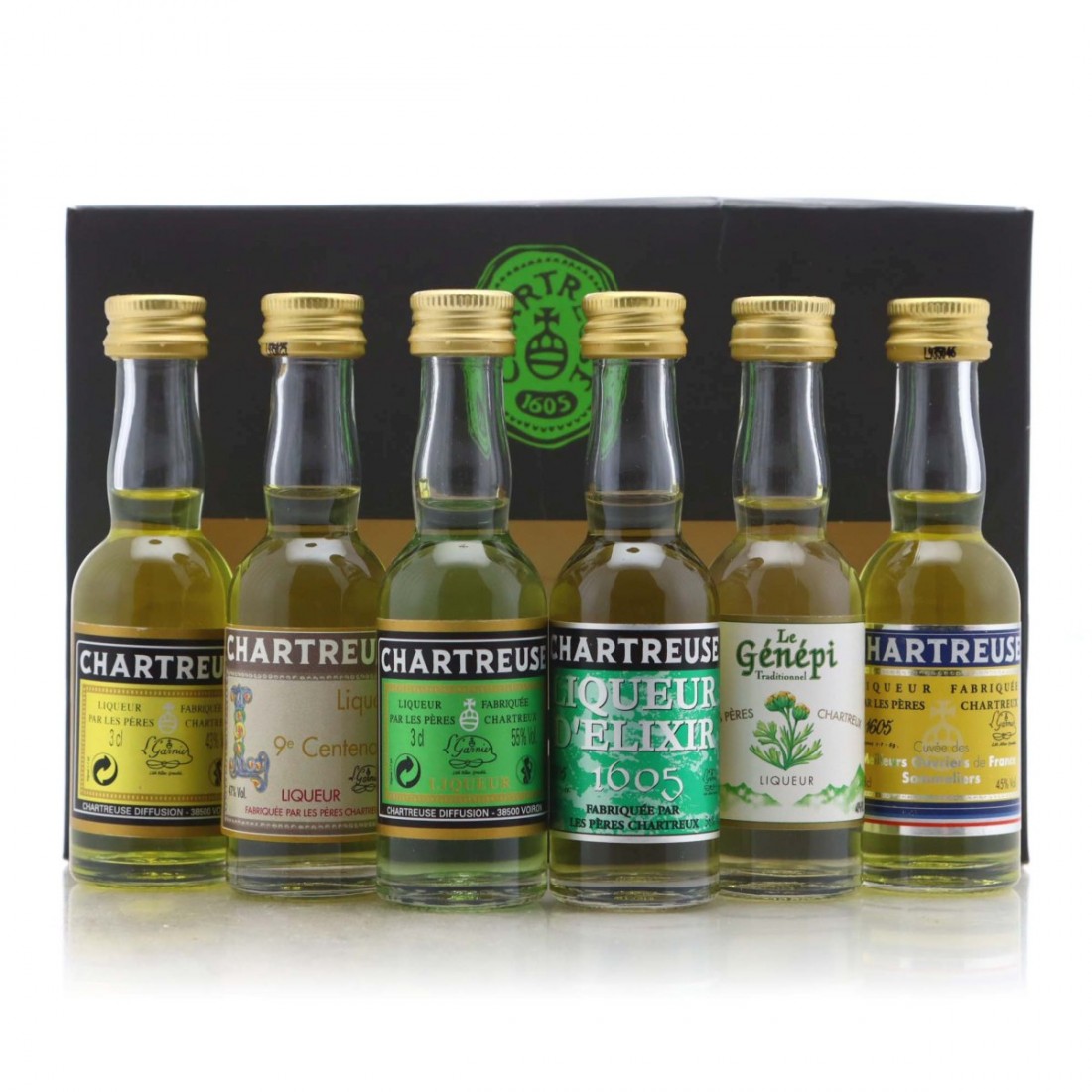 Chartreuse Miniature Set 6 x 3cl | Whisky Auctioneer