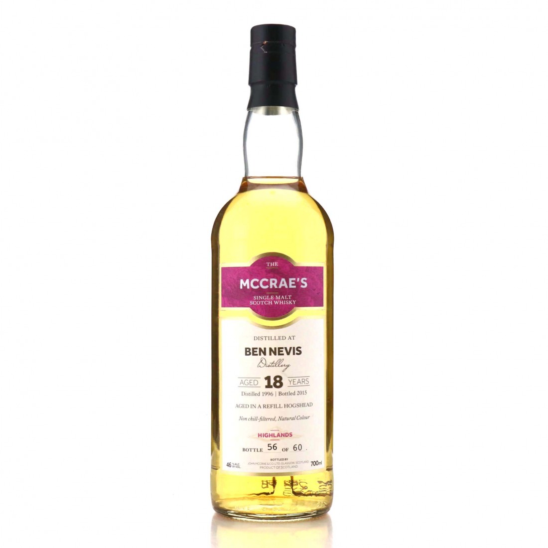 Ben Nevis 1996 McCrae's 18 Year Old | Whisky Auctioneer