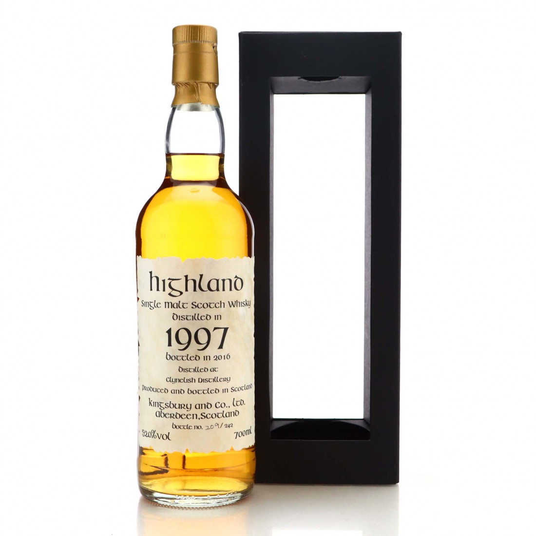 Clynelish 1997 Kingsbury 18 Year Old Celtic Label | Whisky Auctioneer