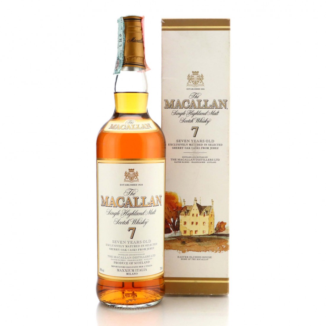 Macallan 7 Year Old Maxxium Italia | Whisky Auctioneer