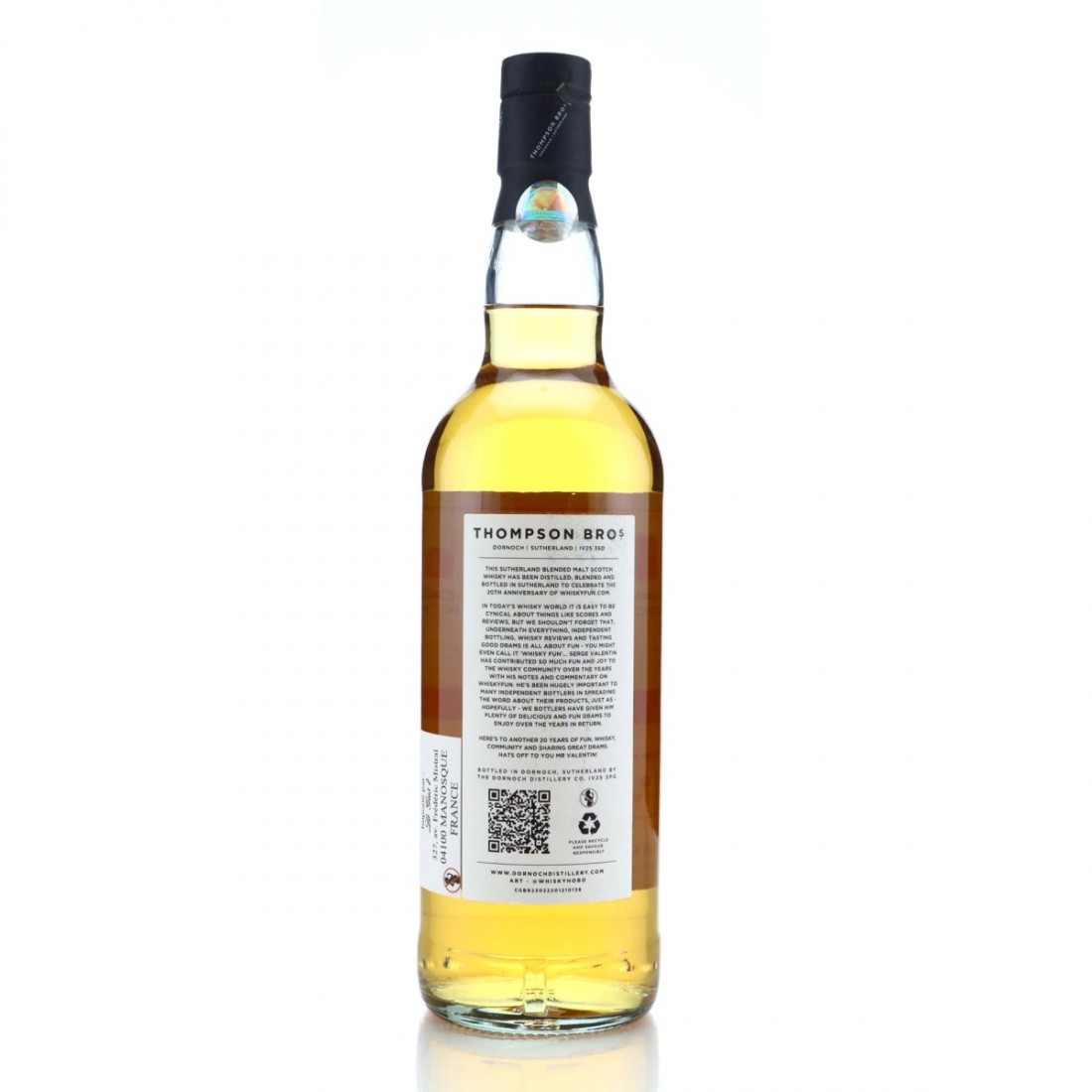 Dornoch 5 Year Old Sutherland / WhiskyFun 20th Anniversary | Whisky ...