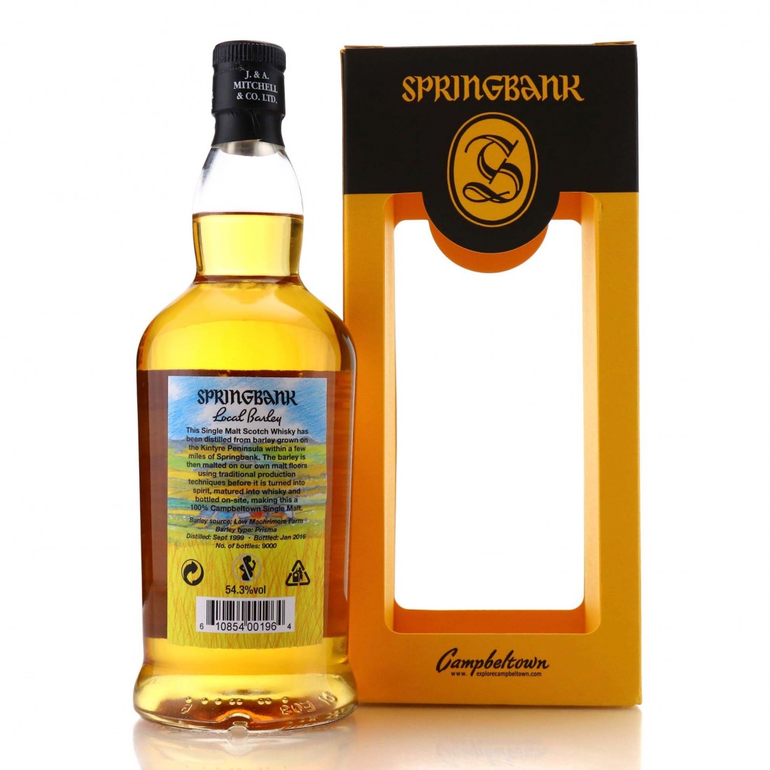 Springbank 1999 Local Barley 16 Year Old | Whisky Auctioneer