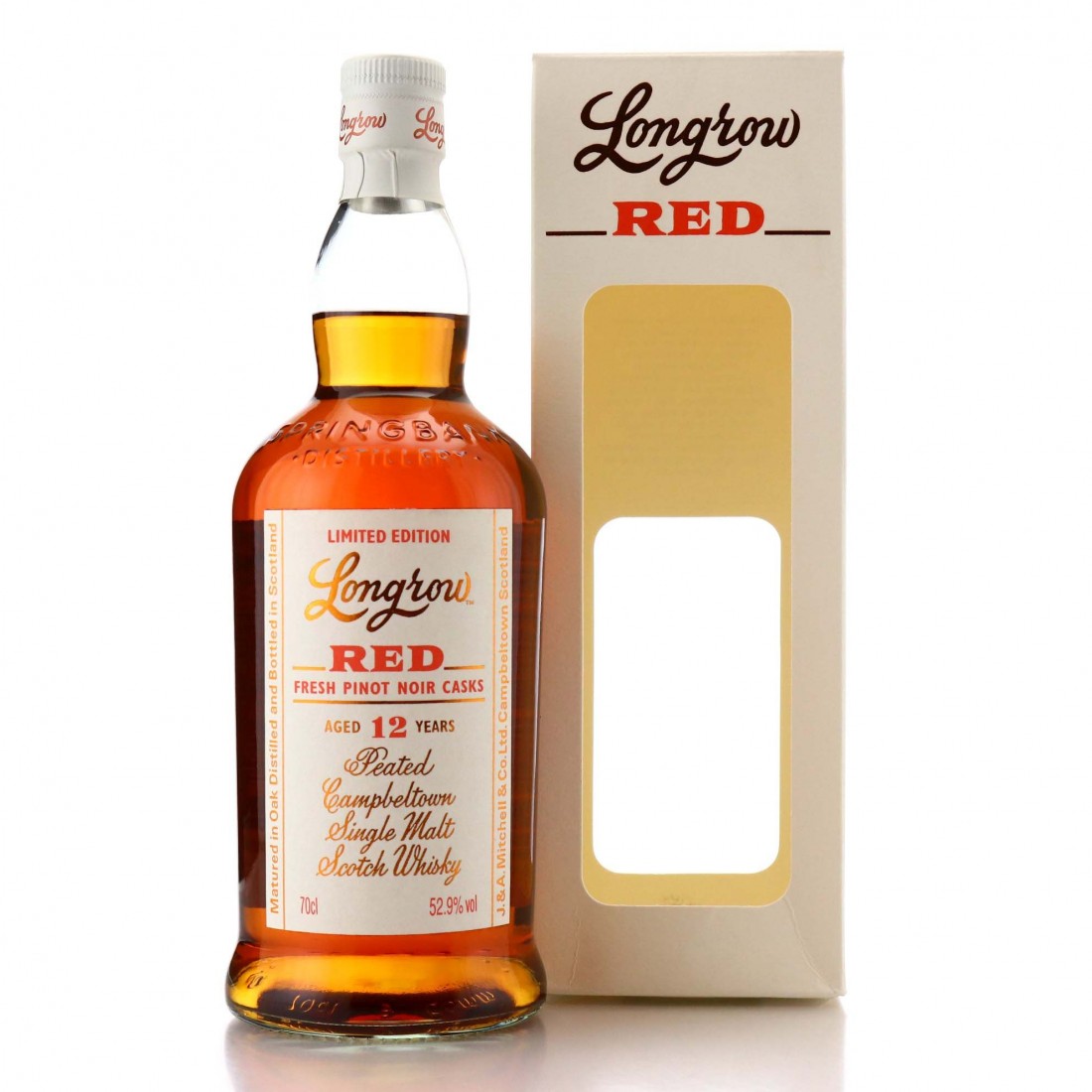 Longrow Red 12 Year Old Pinot Noir | Whisky Auctioneer