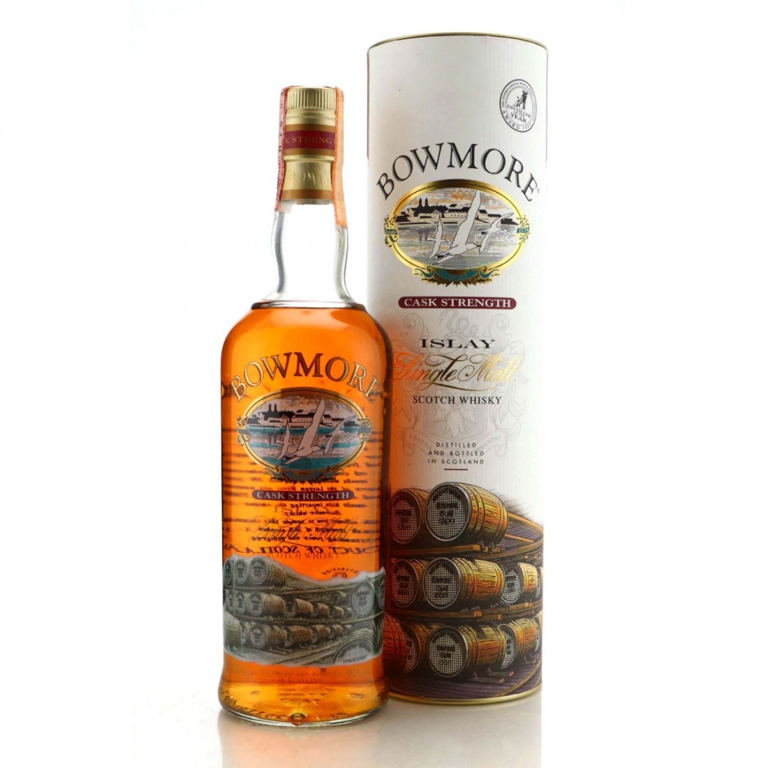 Bowmore Cask Strength Screen Print 1990s | Whisky Auctioneer