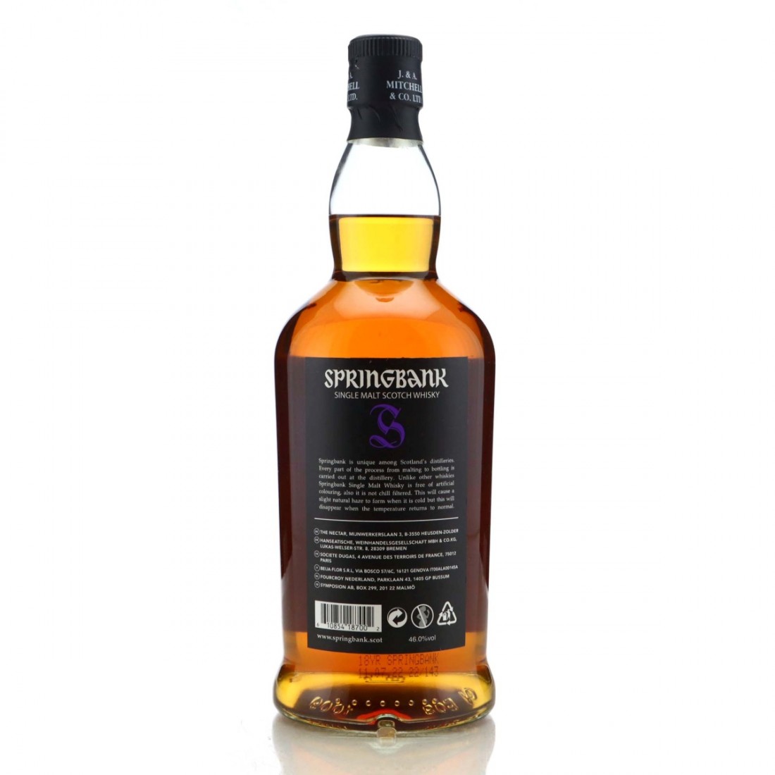 Springbank 18 Year Old 2022 Release | Whisky Auctioneer