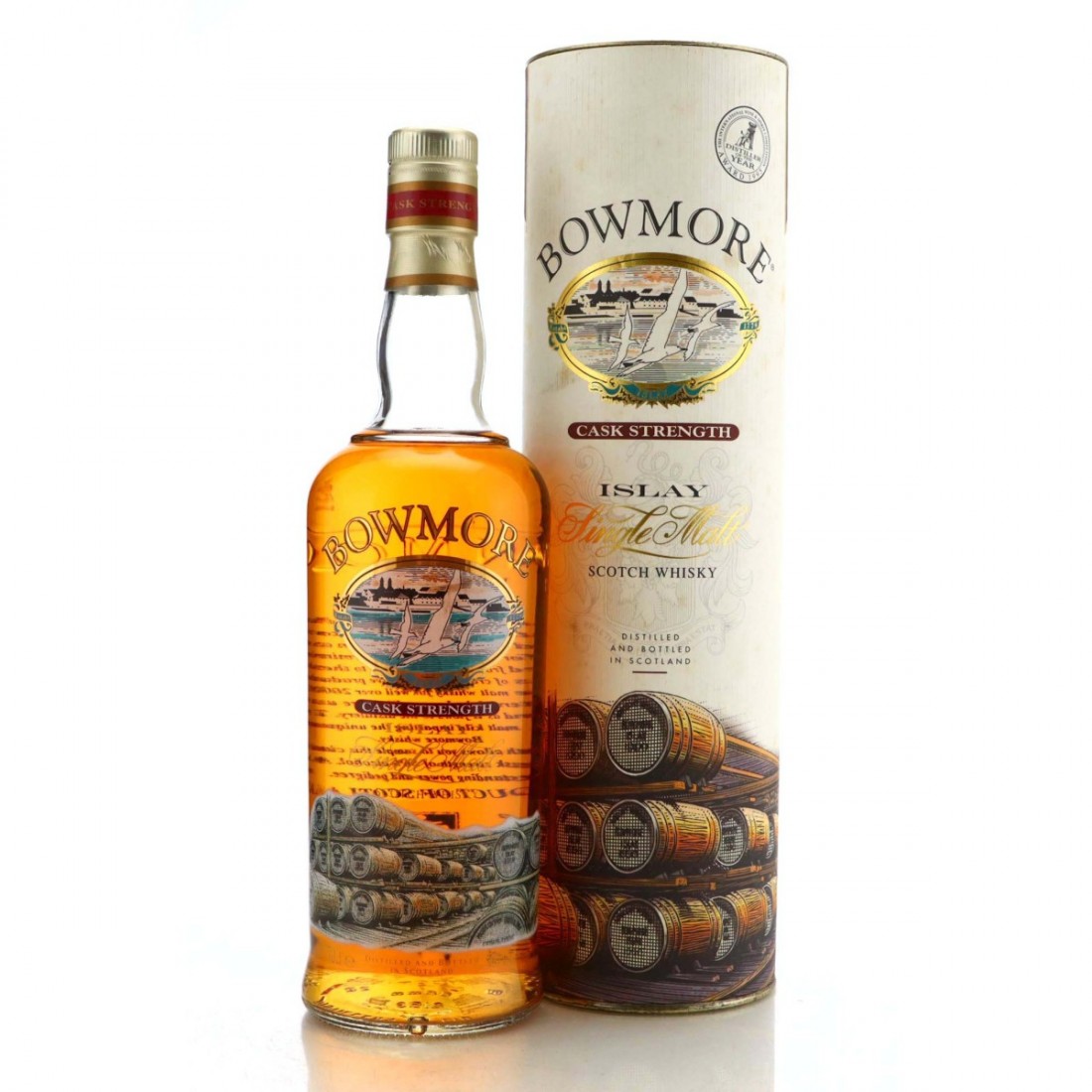 Bowmore Cask Strength Screen Print 1990s | Whisky Auctioneer