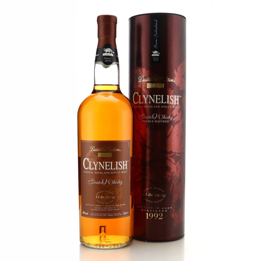 Clynelish 1992 Distillers Edition Cl-Br:170-2g 1 Litre | Whisky Auctioneer