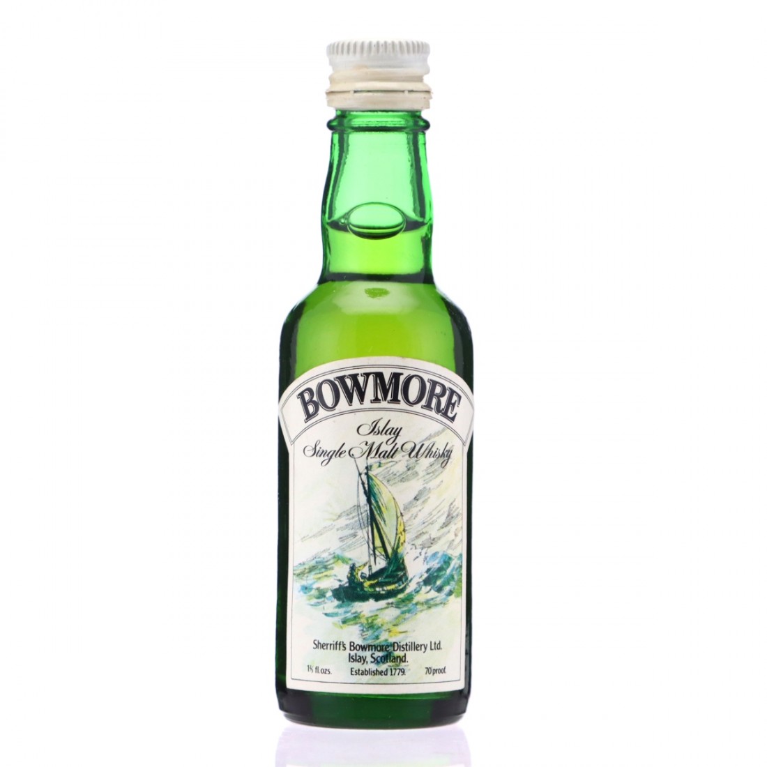 Bowmore Sherriff's Miniature 1970s | Whisky Auctioneer