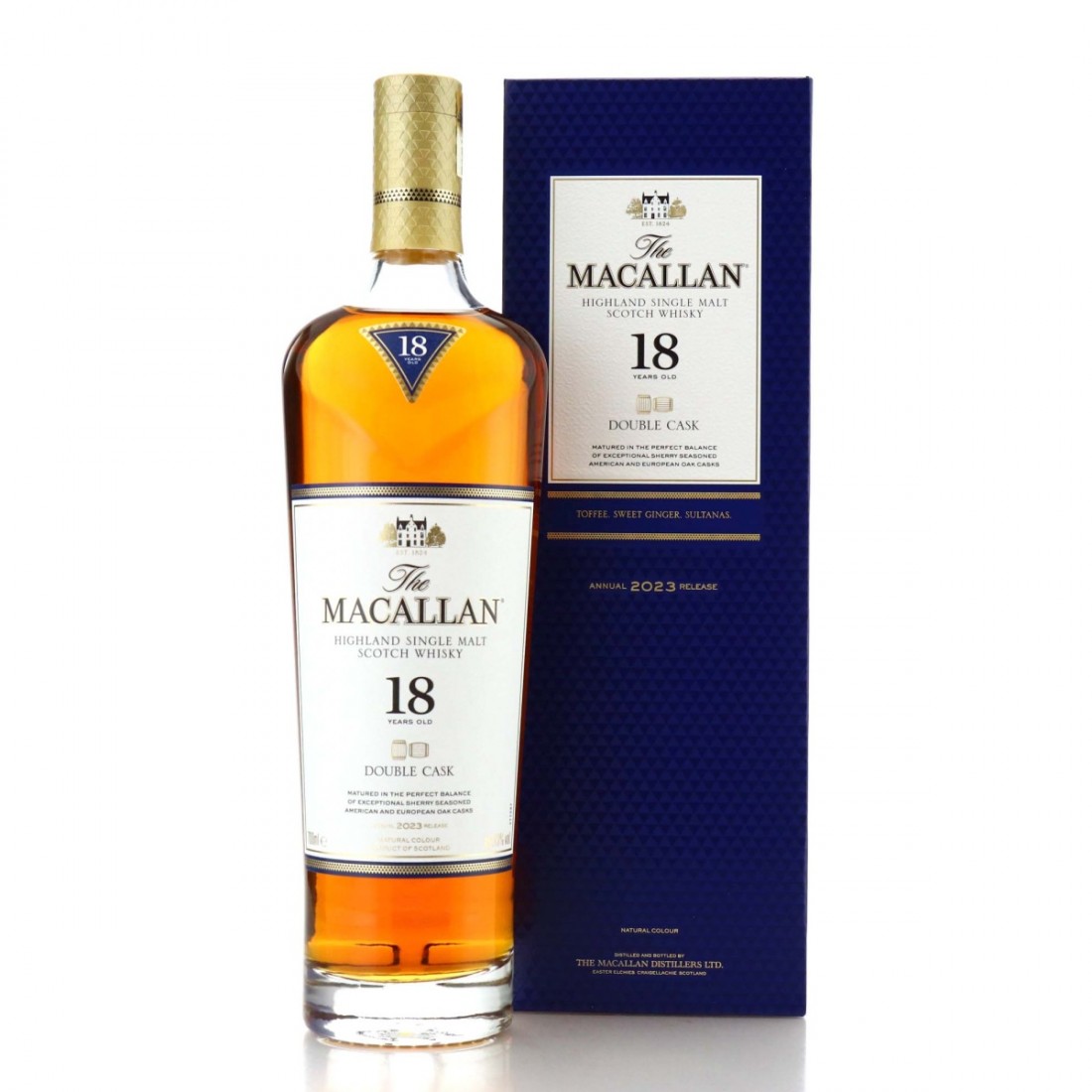 Macallan 18 Year Old Double Cask 2023 Release | Whisky Auctioneer